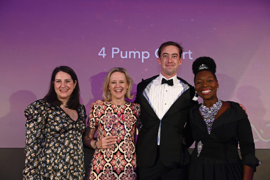 4 Pump Court wins LGBT+ Initiative of the Year at the Women and ...