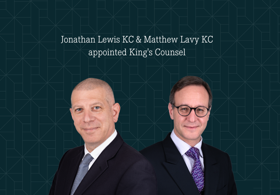 Jonathan Lewis KC and Matthew Lavy KC appointed as King's Counsel - 4 ...